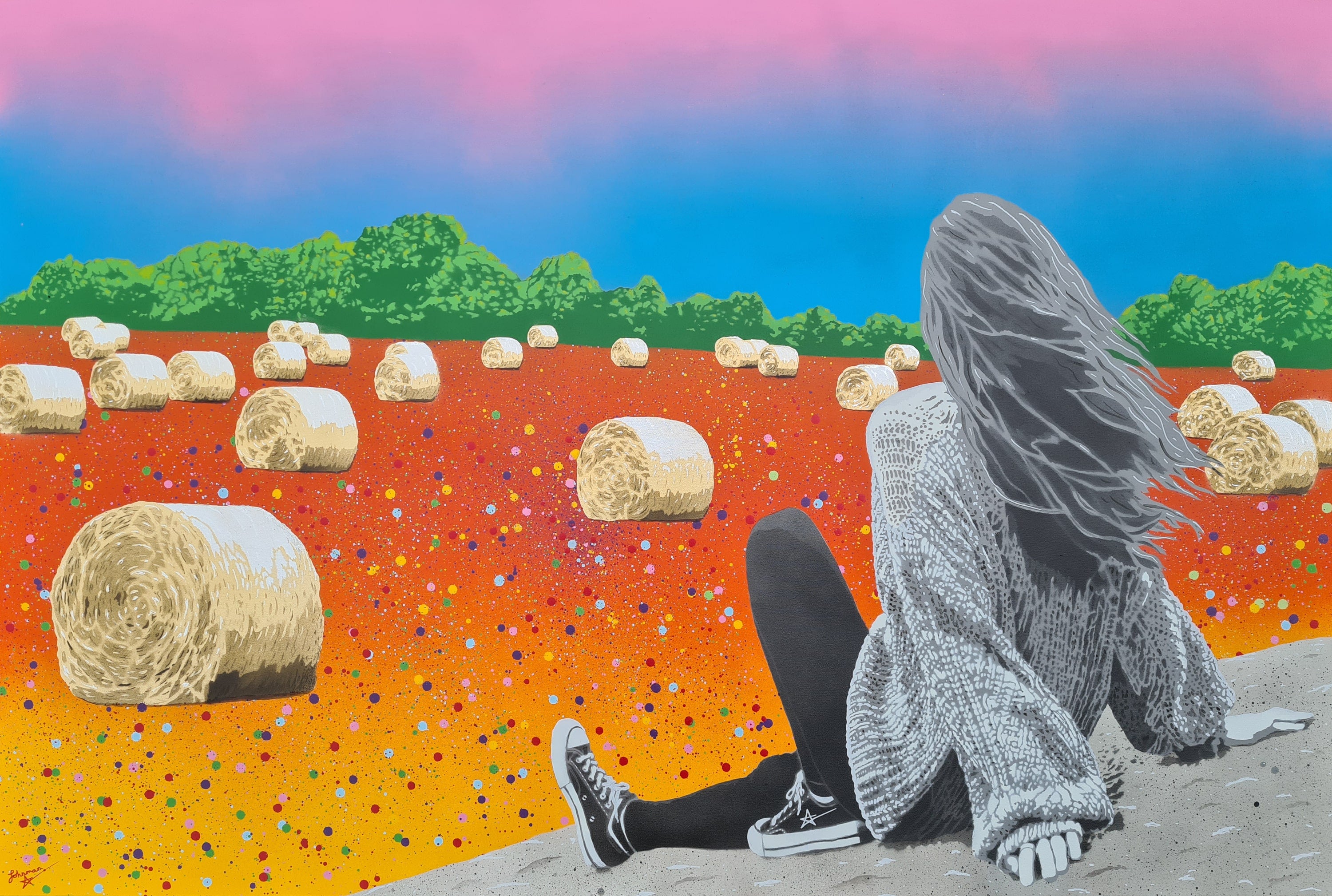 A Life Full of Wonder (Green & Orange - Large) – Johnman